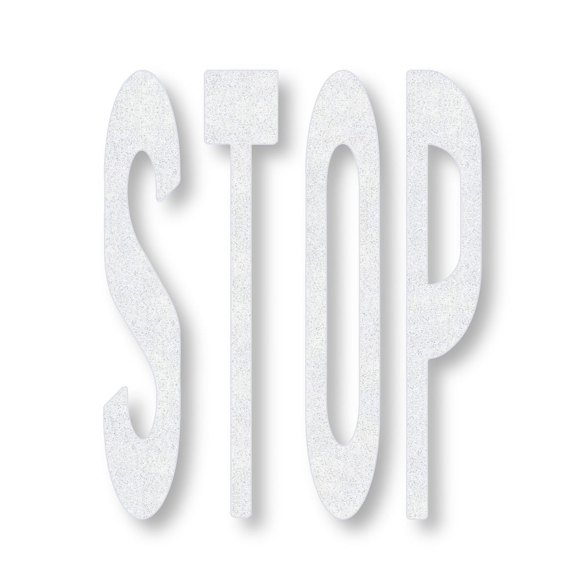 Preformed Thermoplastic Word, 8' STOP - RAE ProStores